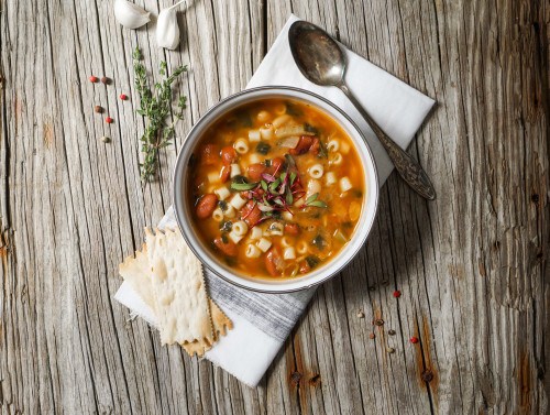 Minestrone soep